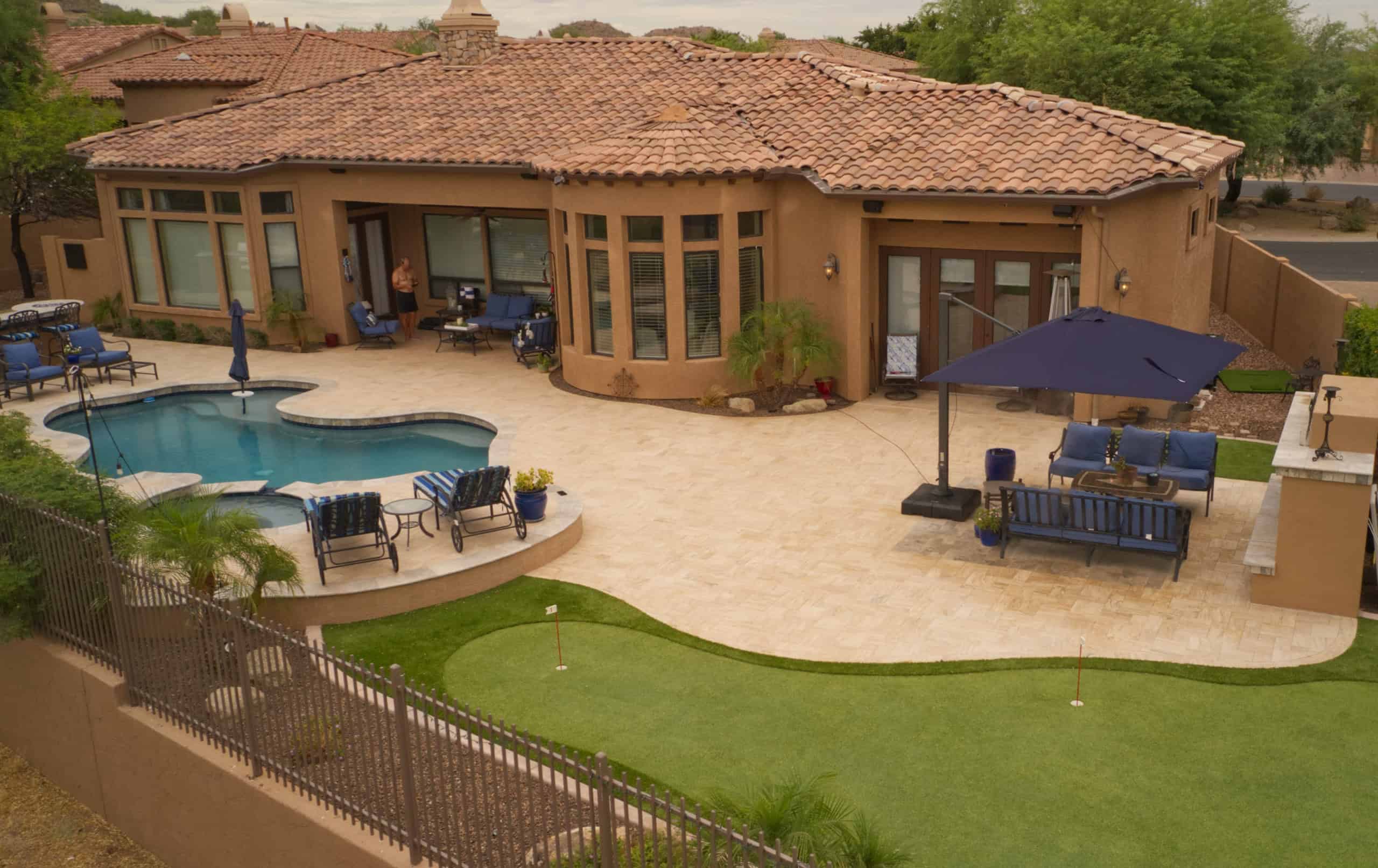 The Secret to a Low-Stress Backyard: Add a Turf Putting Green - EnvyLawn